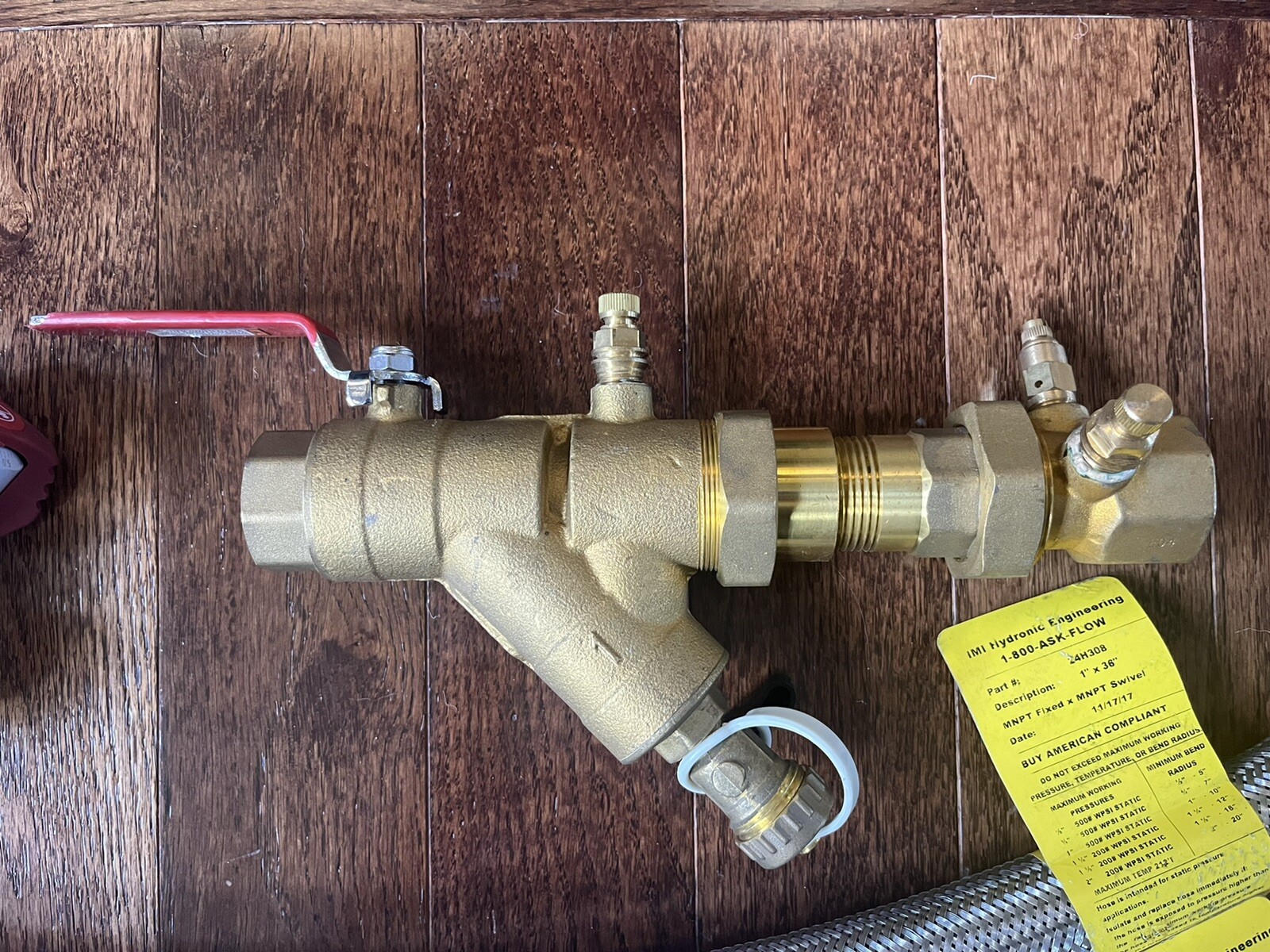 Bell & Gossett AC2Y-1 Circuit Sentry Valve Kit With Hoses 1"x36” | eBay