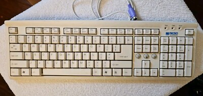 Micro Innovations Vintage Mechanical Keyboard Wired PS/2 Connection ...