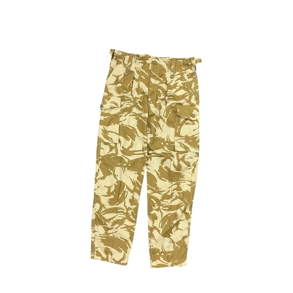 Genuine British Army Old Pattern Desert Camouflage Combat Trousers Gulf ...