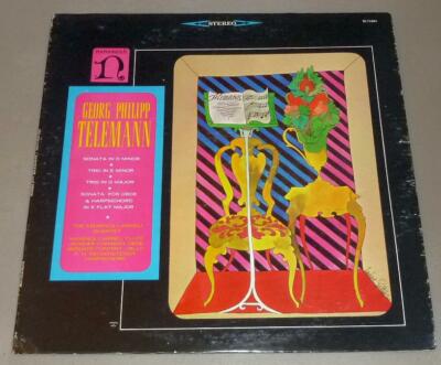 MAXENCE LARRIEU QUARTET LP Telemann Sonatas, Trios - Nonesuch H7106 | eBay