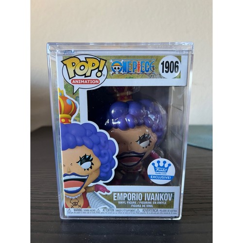 IN HAND EXCLUSIVE Emporio Ivankov WITH HARDSTACK One Piece Funko Pop ...
