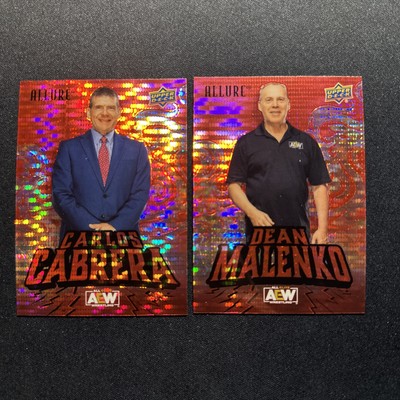 2024 Upper Deck Allure AEW Carlos Cabrera & Dean Malenko Red Pulsar | eBay
