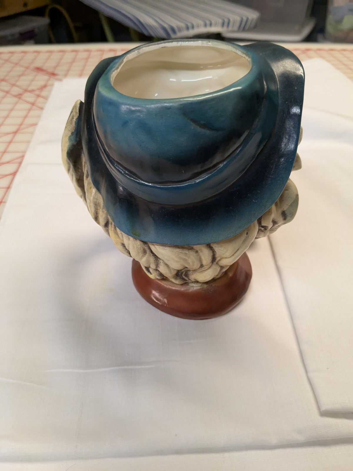Vintage Japan Toby Mug #699 – Character Face with Pipe & Feather | eBay