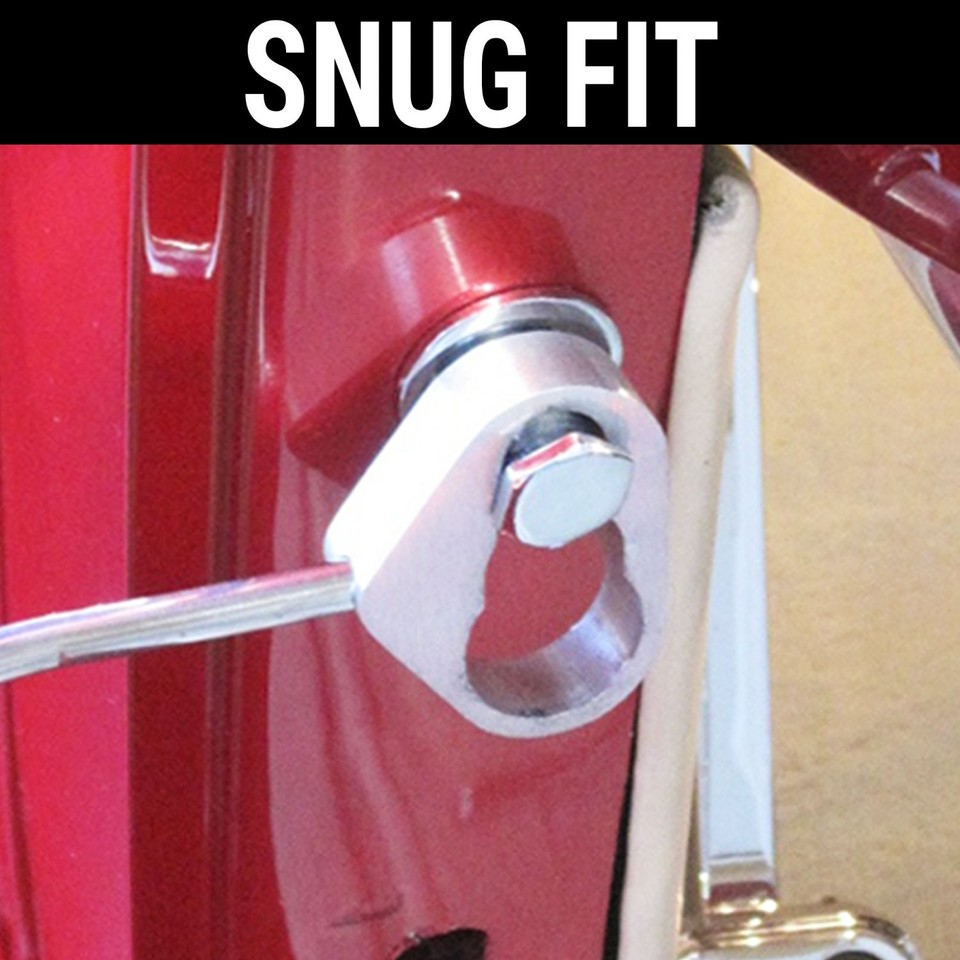 Stainless Steel Car Door Prop Open Rods Car Truck Shows Bear Claw Latch ...