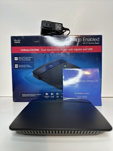Cisco Linksys EA3500 Dual Band Wifi Router With Gigabit | eBay
