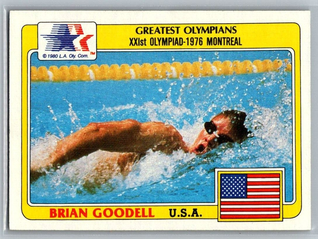 1983 Greatest Olympians Brian Goodell #3 83-OLY | eBay