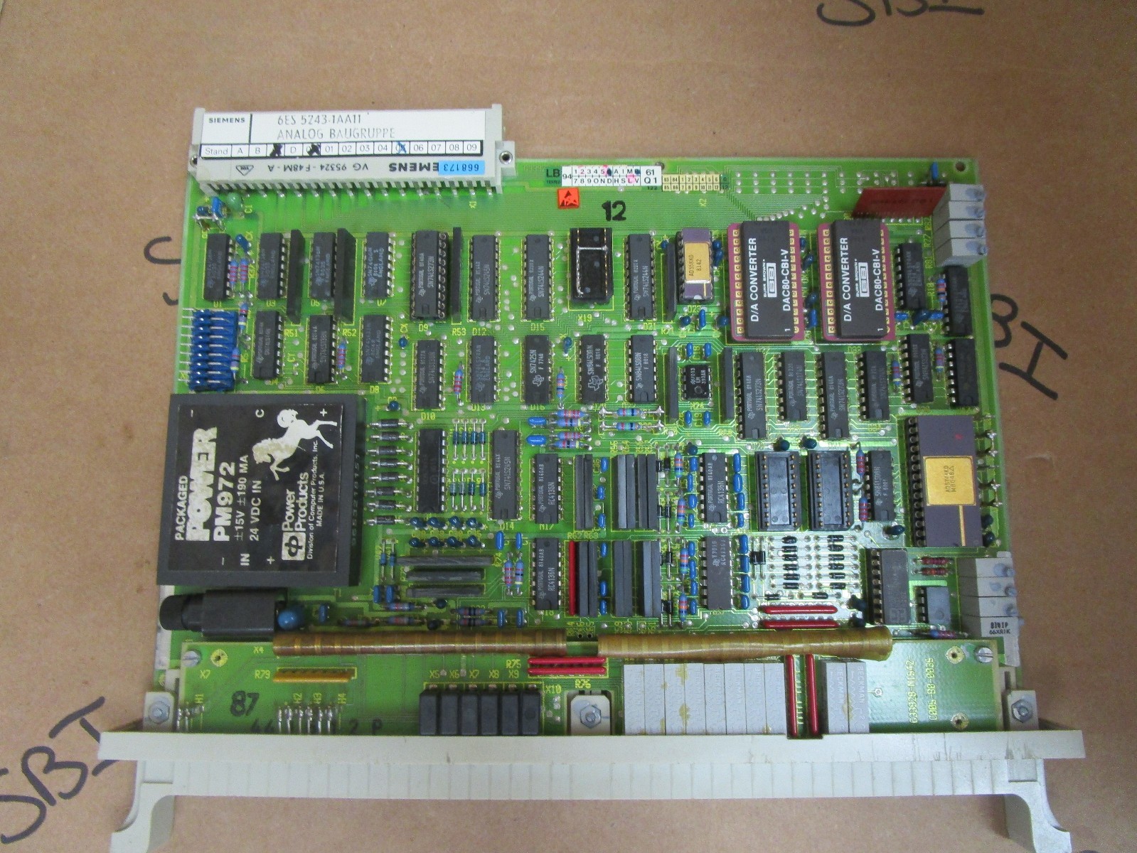 Siemens PLC Analog baugruppe Input Module Card 6ES5 243-1AA11 6ES5243 ...