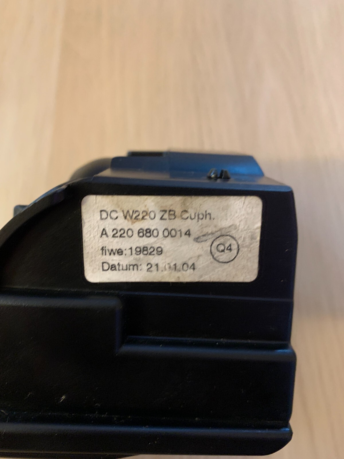 00-06 Mercedes W220 S430 S600 S55 AMG Center Console Cup Holder ...