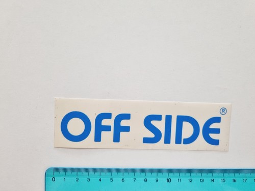 Klebstoff Off Side Sticker Autocollant Vintage 80s Orginal | eBay.de
