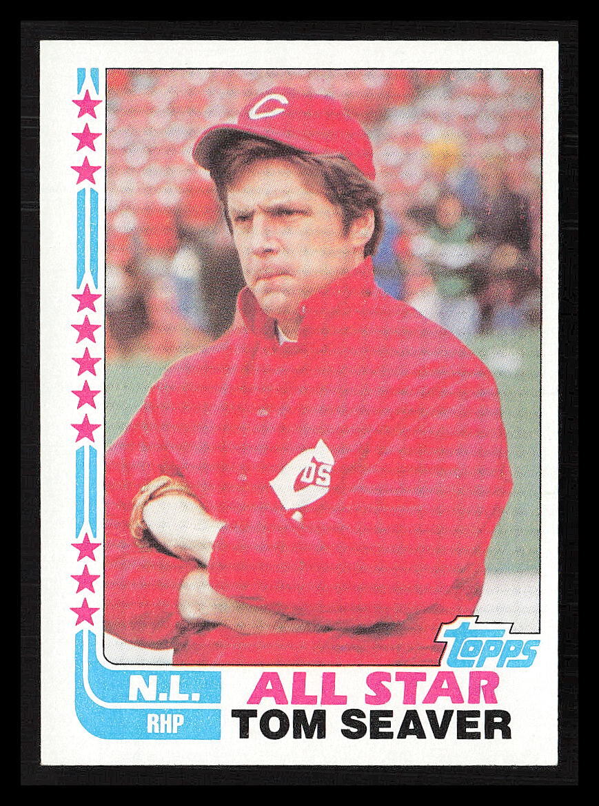 Tom Seaver 1982 Topps #346 Cincinnati Reds | eBay