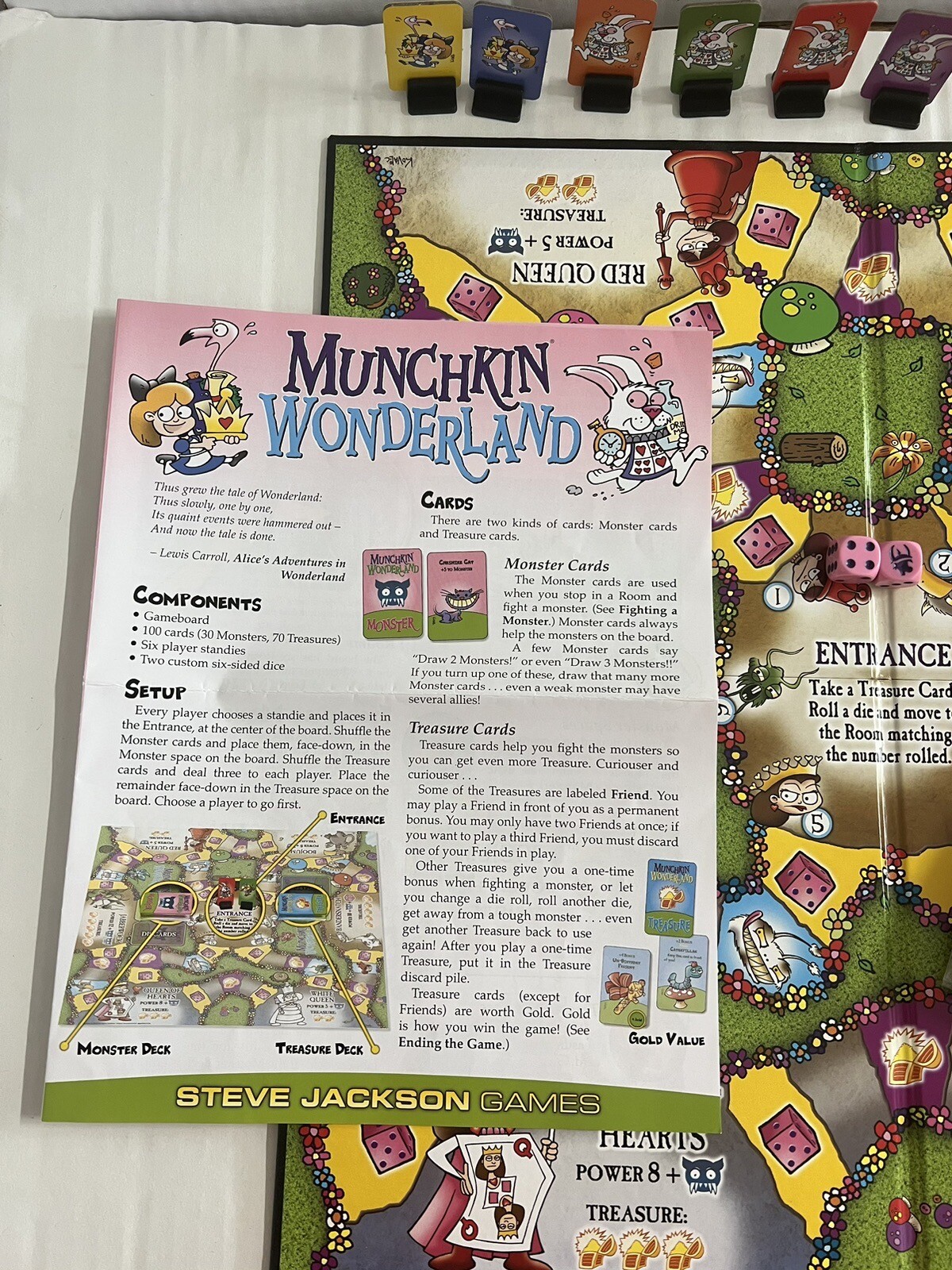 Munchkin Wonderland Board Game By Steve Jackson | eBay