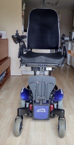 QUICKIE SALSA M2 MINI 4MPH ELECTRIC MOBILITY WHEELCHAIR POWERCHAIR ...