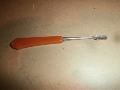 Vintage Bakelite Butterscotch Handle Cuticle Tool | eBay