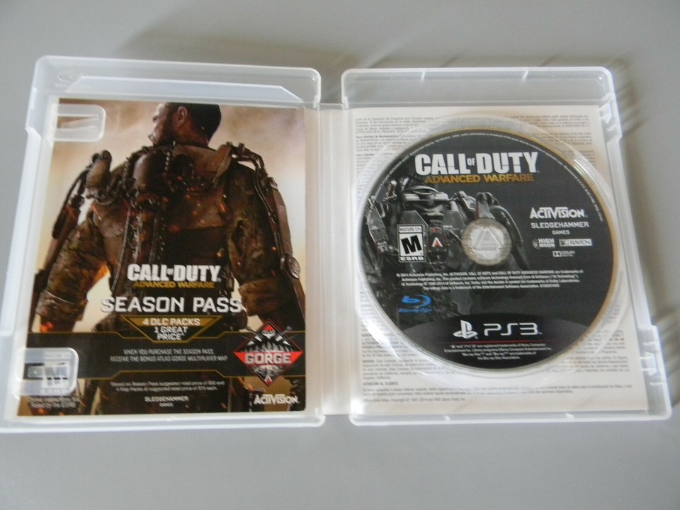 CALL OF DUTY Advanced Warfare PS3 Preowned PlayStation 3 Free Shipping ...