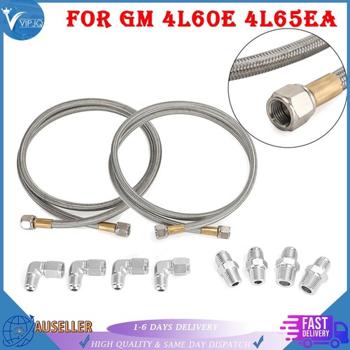 Areyourshop Transmission Cooler Hose Lines Kit For TH350 700R4 TH400 52 ...