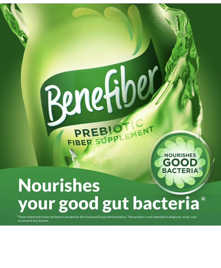 BENEFIBER PREBIOTIC Fiber Supplement 190 POWER Serving 27 Oz- Clear ...