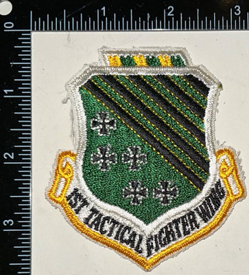 Cold War USAF US Air Force 1st Tactical Fighter Wing Patch | eBay