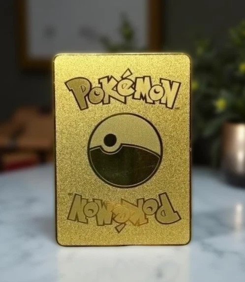 Charizard 1st edition Gold Metal Pokemon Card Collectible | eBay.de