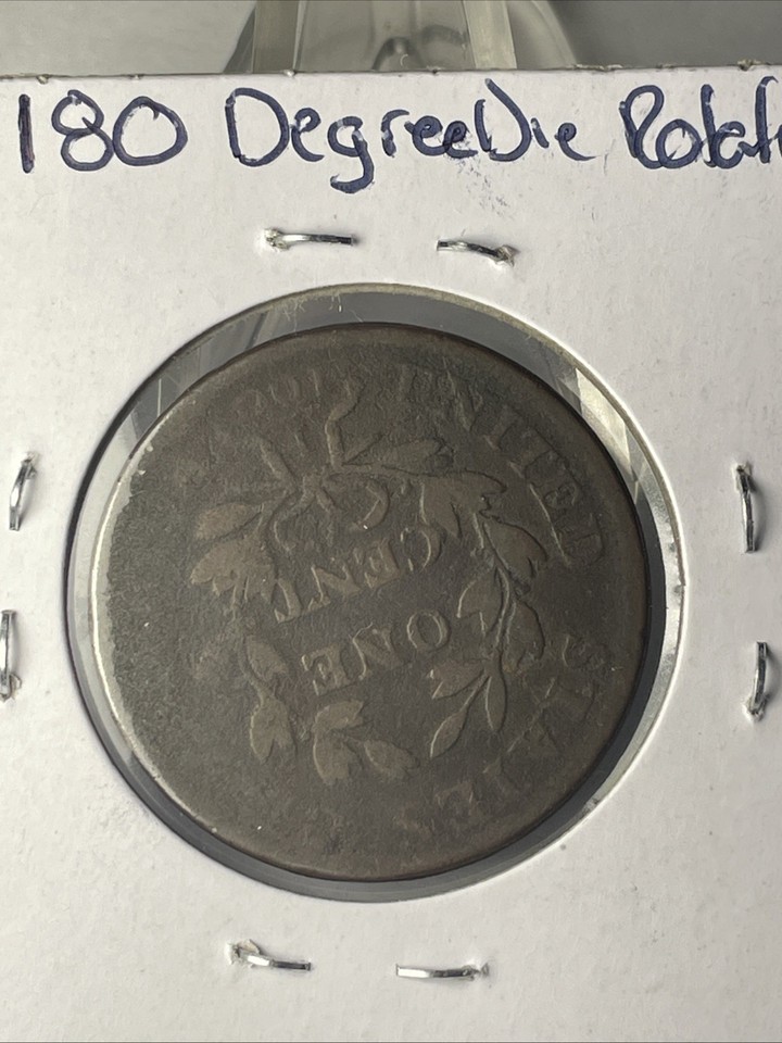 Key Better Date 1807 LARGE CENT In Fine Condition Die Rotation. XX267 ...