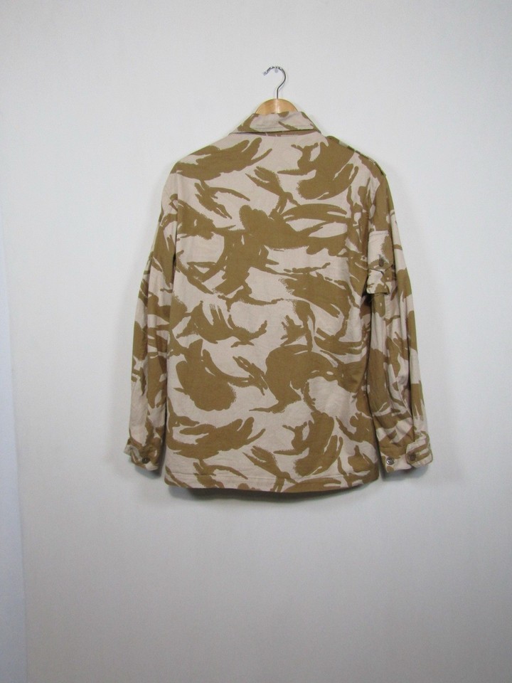 Men’s Army Camouflage Field Jacket L Large Desert Sand Combat DPM 180 / ...