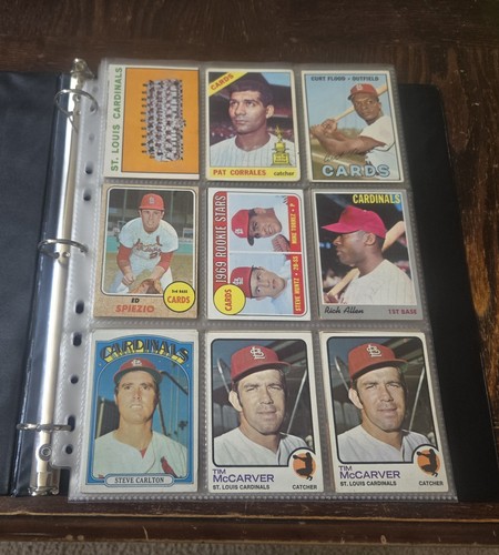 Lot Of 252 Vintage St. Louis Cardinals Baseball Cards Ozzie Smith Brock ...