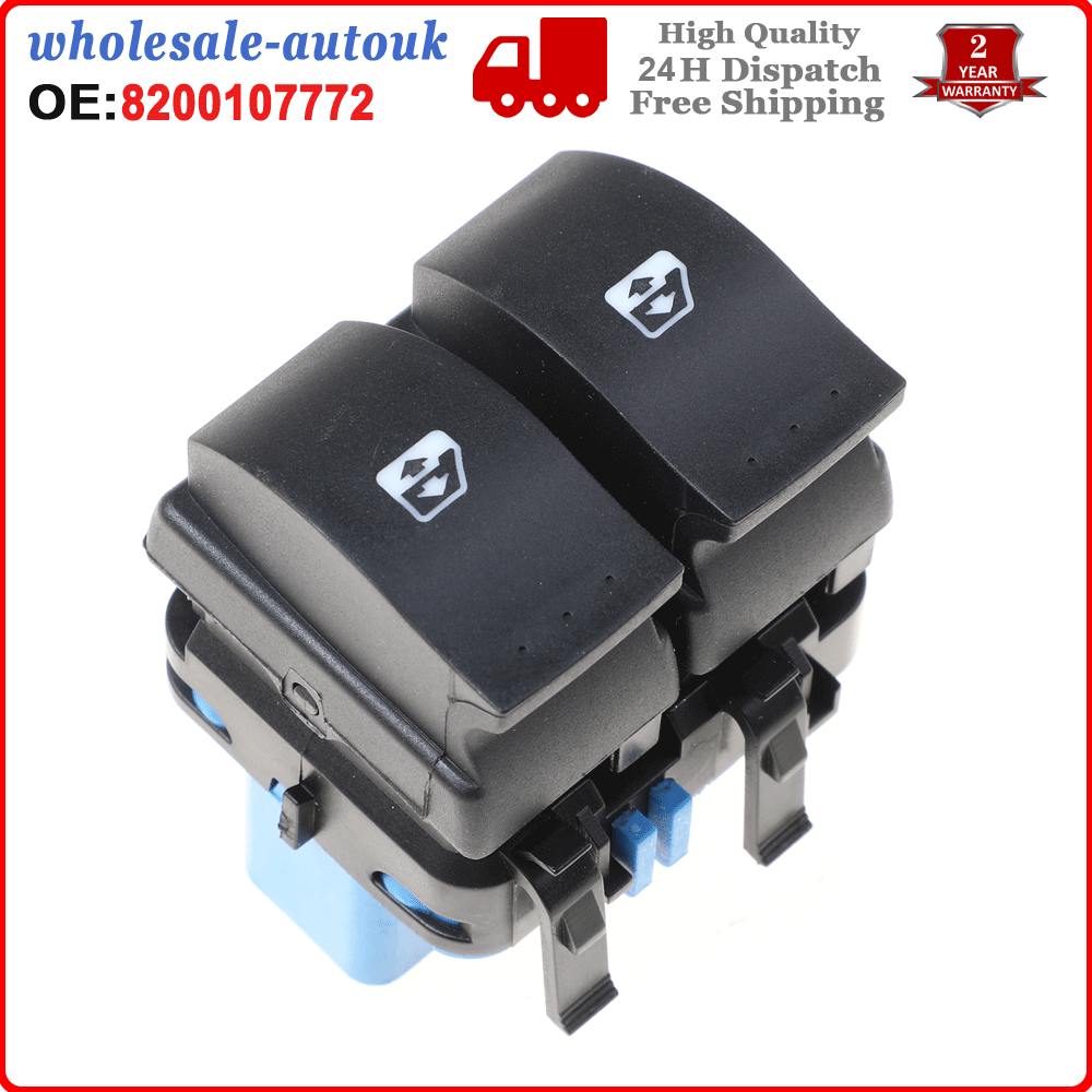 8200107772 Electric Window Control Switch 10 Pin FOR Vauxhall Vivaro 01 ...