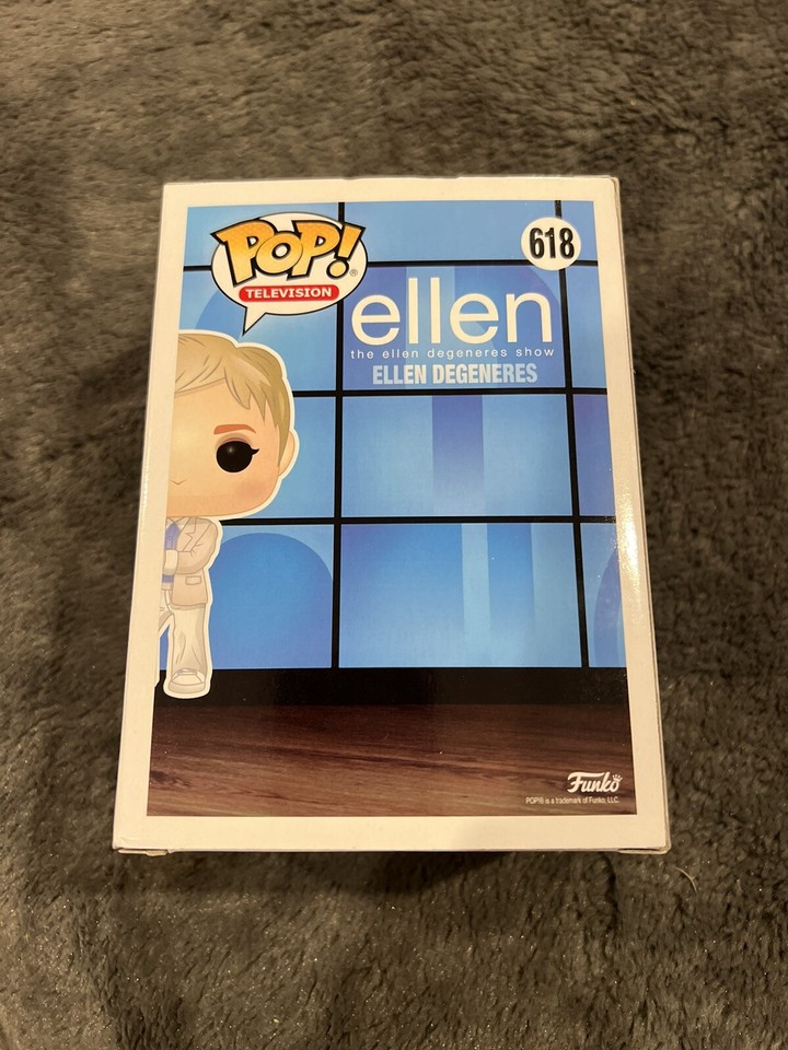 Funko Pop- Ellen Degeneres- #618- New In Bix! | eBay