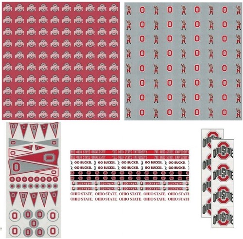 Ohio State University Scrapbook Kit Paper Stickers YOU PICK FROM 6 ...