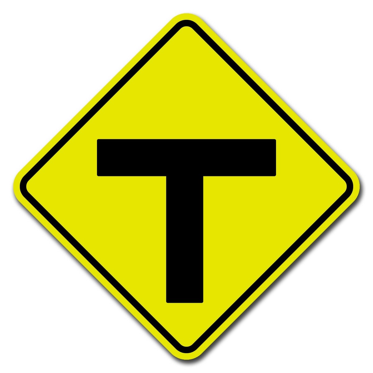 Trapezoid Shaped Traffic Sign