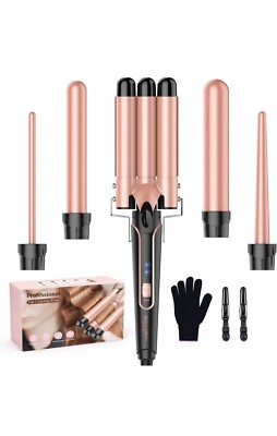Bestope Pro Professional 5-1 Hair Curling Wand Model MD-J18 - Brand New ...