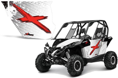 AMR Racing Can-Am Commander Door Decals Graphics for UTV INC Doors 2DR ...
