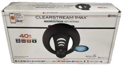 ANTENNAS DIRECT CLEARSTREAM 1MAX INDOOR/OUTDOOR WORLDS MOST POWERFUL ...