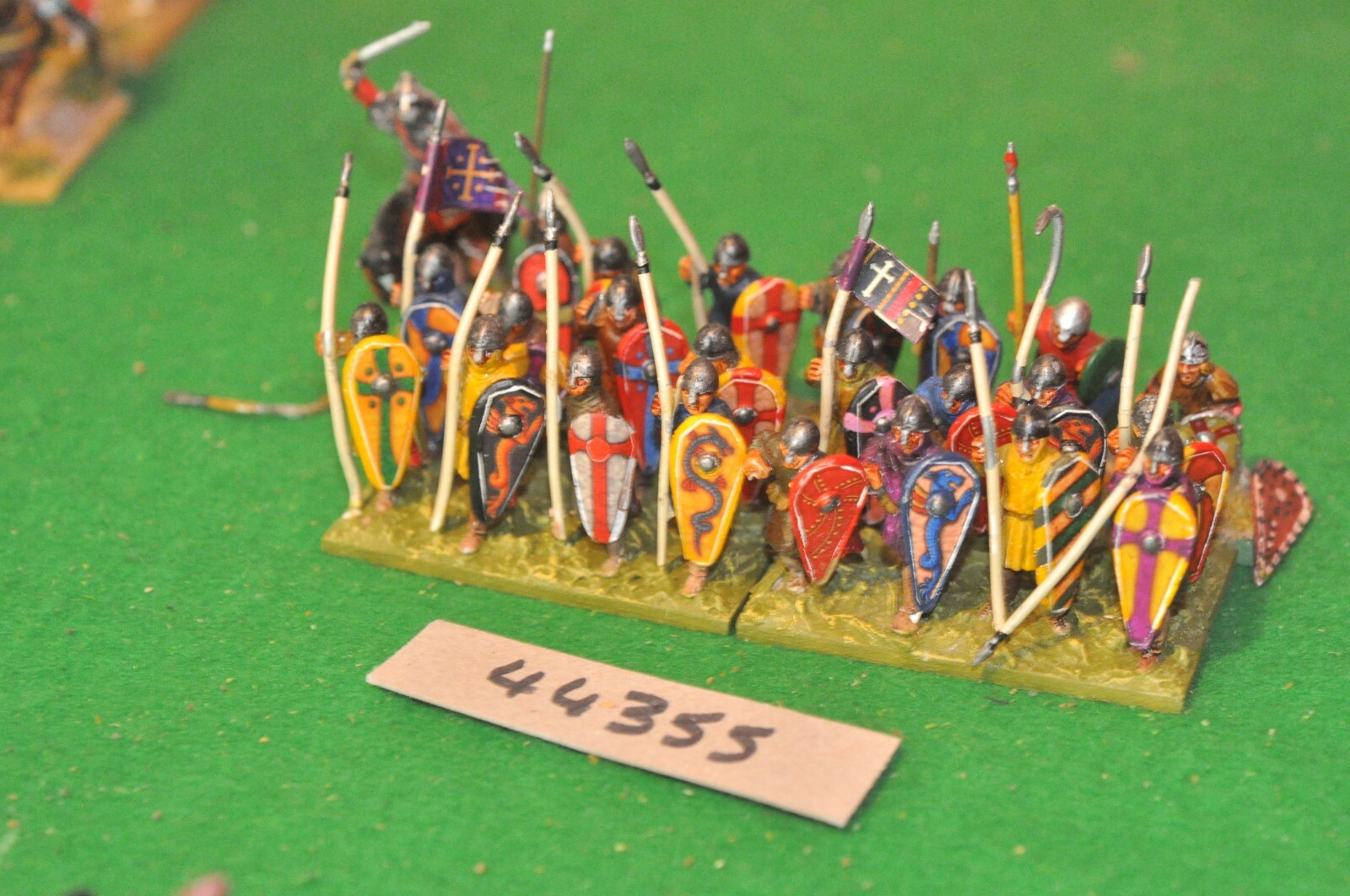 25mm medieval / el cid - norman men at arms 24 figures - cav (44355 ...