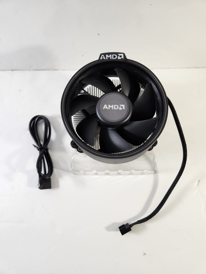 AMD Wraith Spire RGB LED Light Socket AM4 CPU Cooler with Copper Base ...