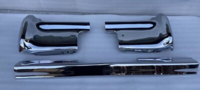 1964 Chevrolet Impala Rear Bumper 3 Piece Triple Chrome Original ...