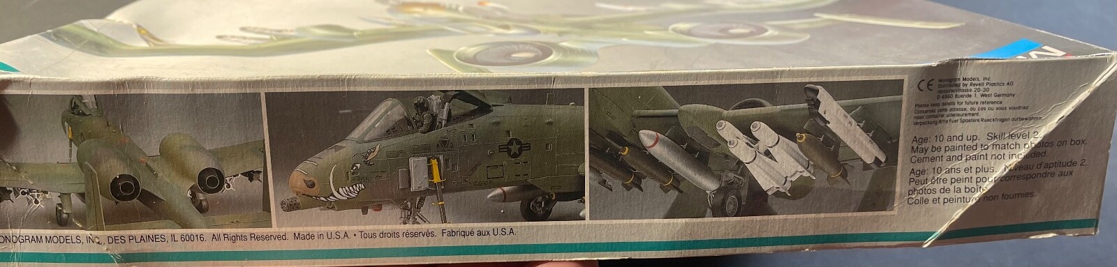 Monogram A-10 Thunderbolt II 5505 1/48 NIB Model Kit ‘Sullys Hobbies’ | eBay
