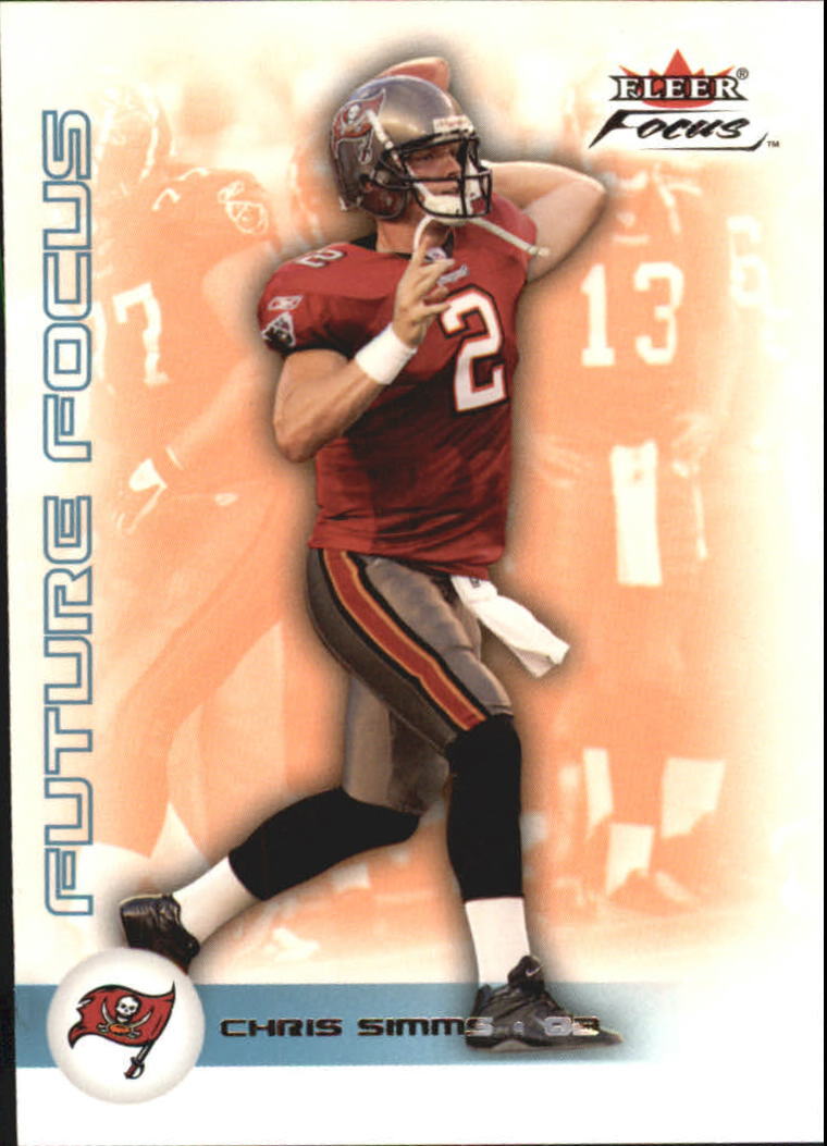 2003 Fleer Focus Football Card #150 Chris Simms Rookie /699 | eBay