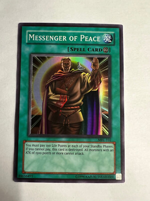 Yu-Gi-Oh! TCG Messenger of Peace Magic Ruler MRL-102 Unlimited Super ...
