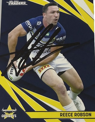 2024 NRL Traders Reece Robson North QLD Cowboys Rugby League Card ...