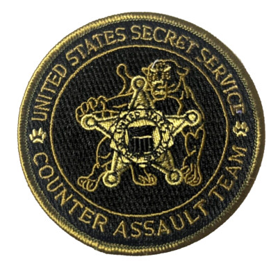 US SECRET SERVICE COUNTER ASSAULT TEAM (CAT) GREEN PATCH (PD7) | eBay