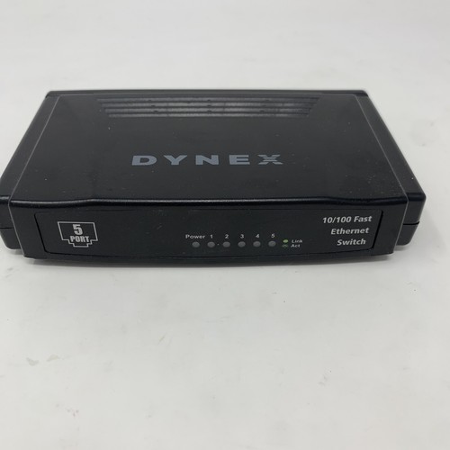 Dynex DX-ESW5 10/100M Fast Ethernet Switch Only No Cables 600603103889 ...