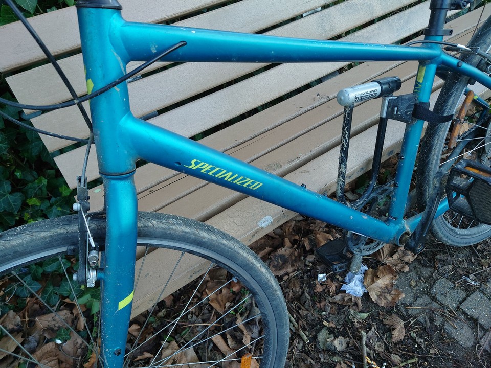 Cool Blue Bike - Hybrid Bicycle - Great Conversion frame to Electric ...