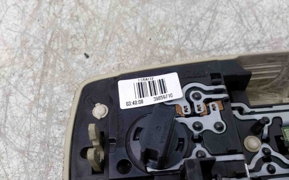 VOLVO V60 Interior Lighting 39859710 1.98 Diesel 120kw 2012 27616876 ...