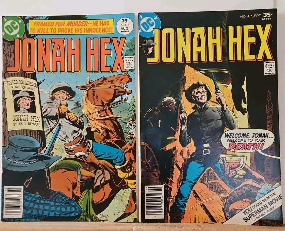 Jonah Hex 1 (VF+) 1st SOLO ISSUE! Jose Luis Garcia Lopez#1-4 Lot 1977 DC Comics | eBay