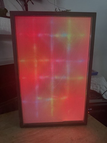 2 Vintage 70s Disco Lite Multicolor Sound Radio Shack Realistic Color ...