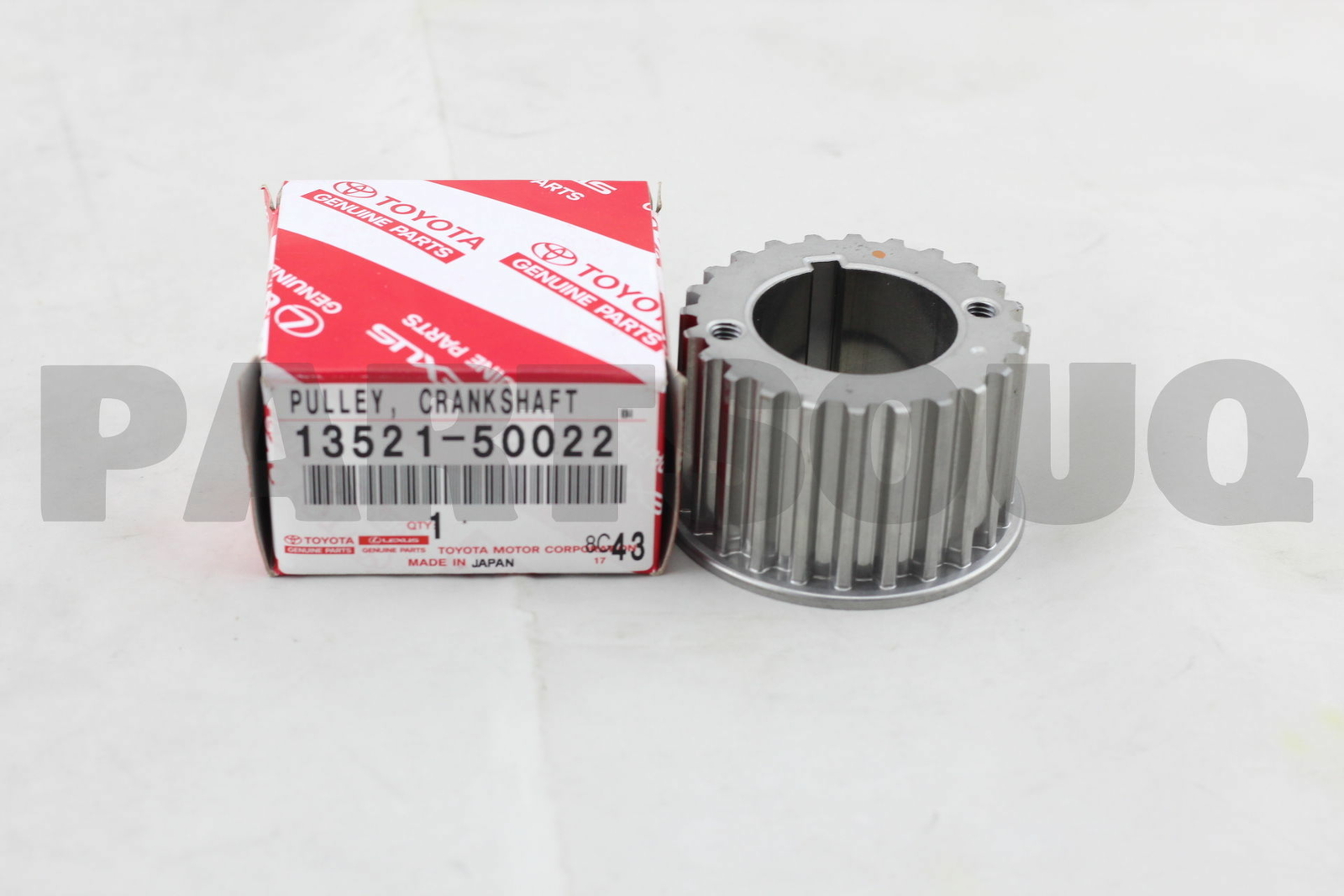 Genuine Toyota 1352150022 Crankshaft Timing Pulley | 13521-50022 | OE