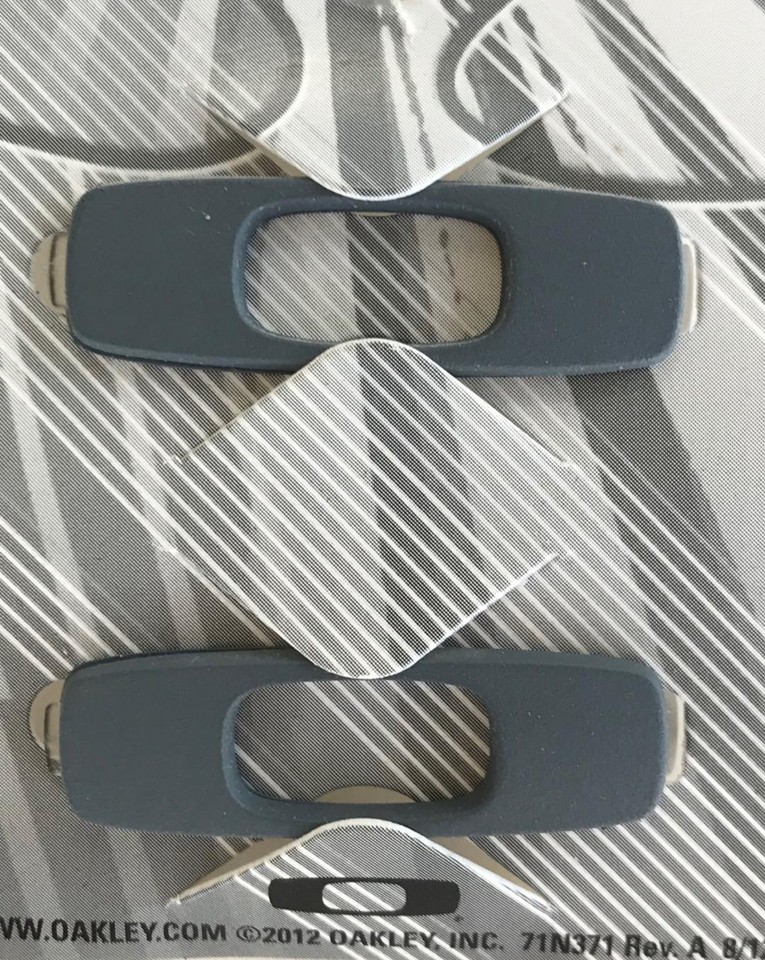 OAKLEY BATWOLF ICONS INTERCHANGEABLE chrome diamond red orange green ...