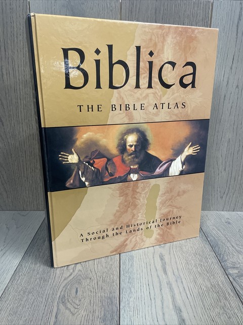 RARE New- 1st Ed Biblica The Bible Atlas a Social and Historical ...