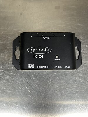 Episode IR1X4 Repeater with IR Receiver, Emitter UNIT ONLY FREE ...