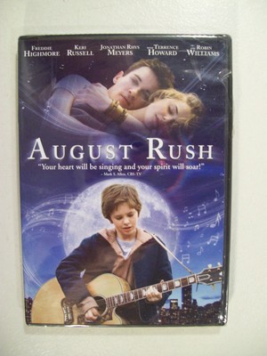 NEW AUGUST RUSH DVD FREDDIE HIGHMORE KERI RUSSELL ROBIN WILLIAMS | eBay